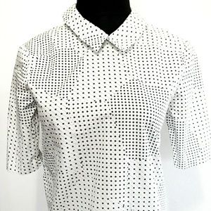 kate spade | Tops | Kate Spade Saturday Blouse Stars Euc Xs | Poshmark